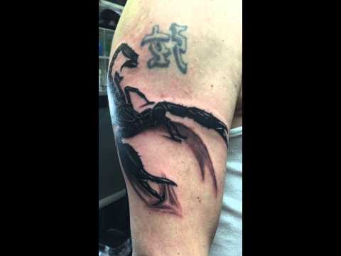 For Life Color -Tattoo Skorpion, 3D