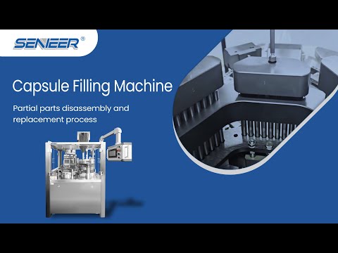 How to replace some parts of automatic capsule filling machine?(Filling Rod)PART 1