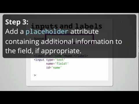 Web Accessibility: Form elements require labels.