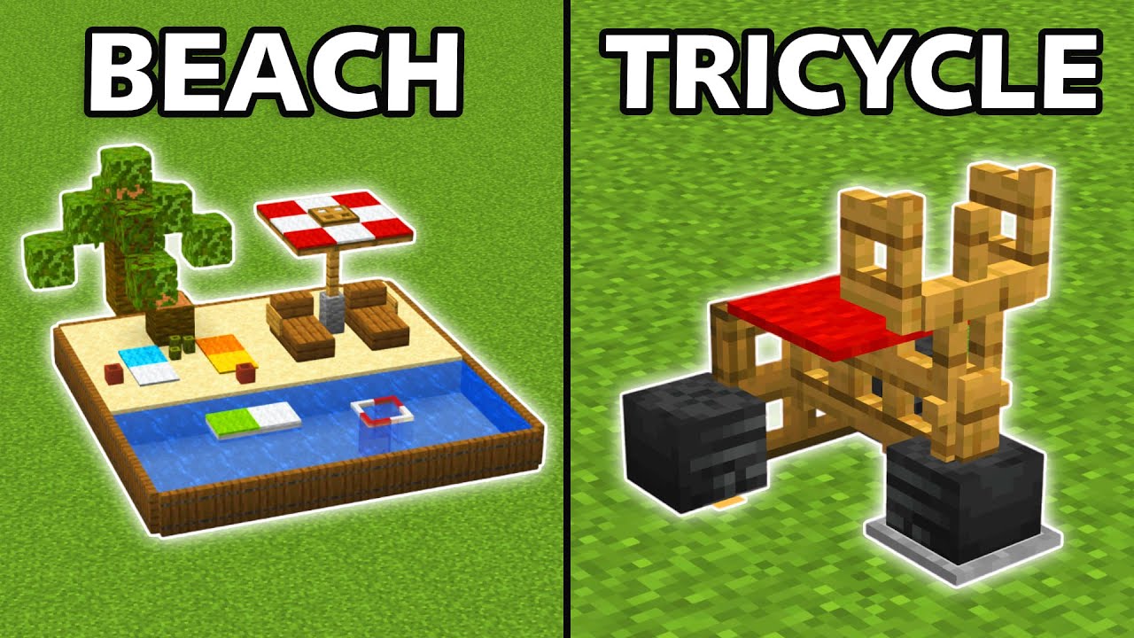 11 Mind-Blowing Minecraft Build Hacks You Didn't Know! (No Mods ...