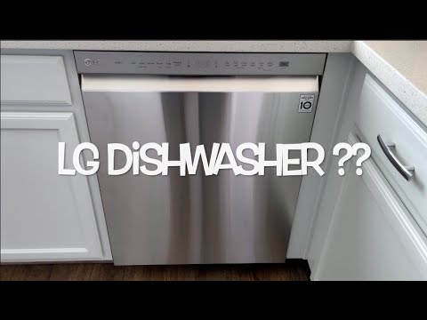 LG 24" Stainless Steel Front Dishwasher with QuadWash and 3rd rack Review