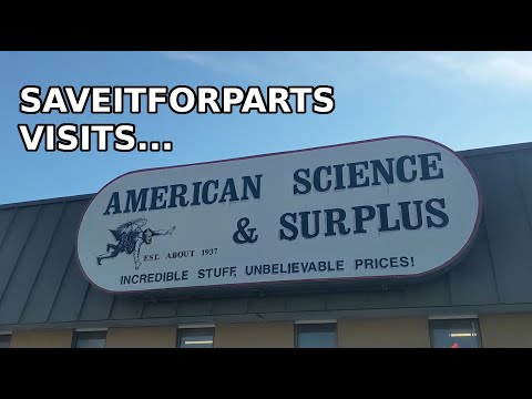 Visiting American Science & Surplus - The Wisconsin Version Of Ax-Man