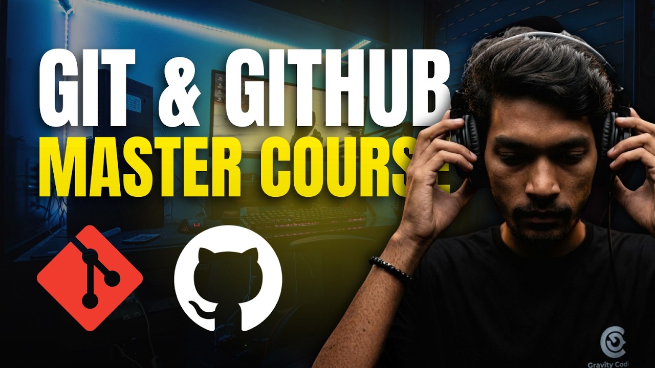 Learn Git and GitHub in One Video 🔥 | Full Course for Developers
