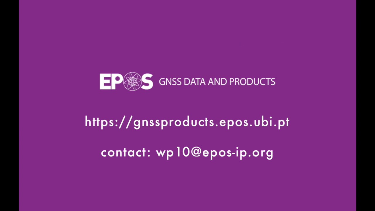 EPOS - Products Gateway -  Presentation Video