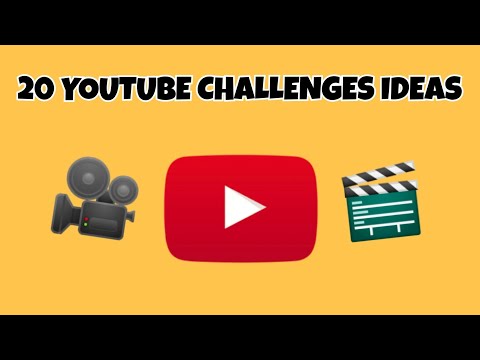 20 YOUTUBE CONTENTS CHALLENGES IDEAS 2021| Andrei Diaz
