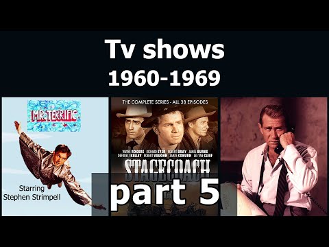 Tv shows from the 1960s - part 5