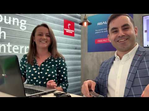 Are you at the Messe in Hannover this week?
