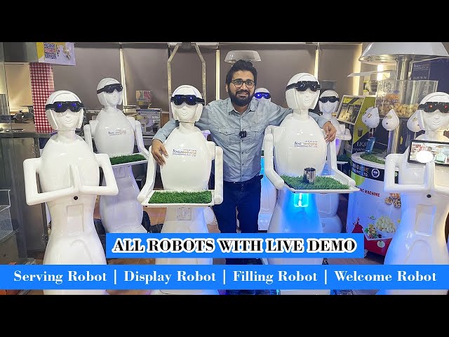Serving Robot - Food Serving Robot Manufacturer from Ahmedabad
