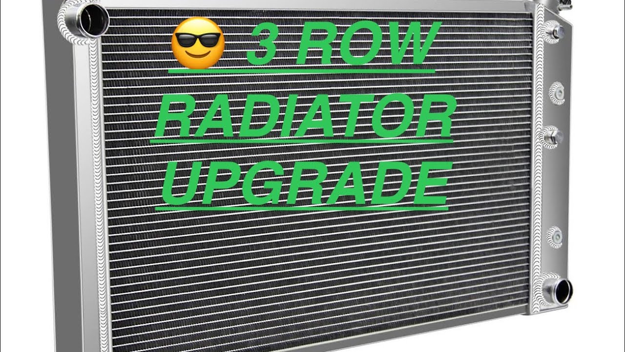 Installing an Amazon cheap aluminum radiator 