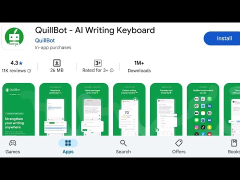How To Install Quillbot Ai Writing Keyboard App's | How To Download Quillbot Ai Writing Keyboard App
