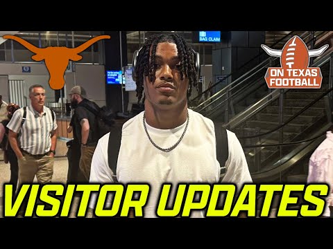 Updates on BIG TIME Visitors | Texas Football | Longhorns Recruiting | Steve Sarkisian | SEC | NCAA