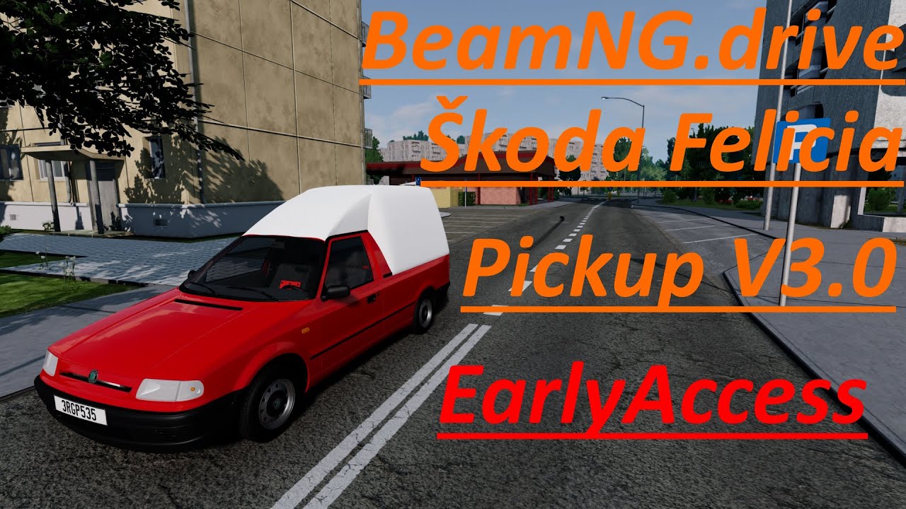 Škoda Felicia Pickup UPDATE FREE - BeamNG.drive