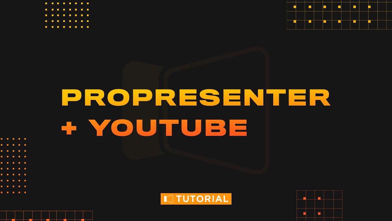 How to Live Stream to YouTube from ProPresenter 7 using RTMP