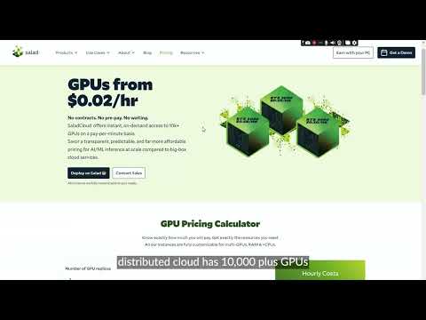 💵 How to estimate cloud pricing on SaladCloud - GPU Pricing Calculator - AI/ML inference at scale