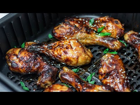 The best air fryer chicken drumsticks (Honey soy chicken drumsticks)