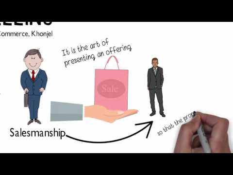 Personal Selling - Meaning - Features - Needs - Explainer Video