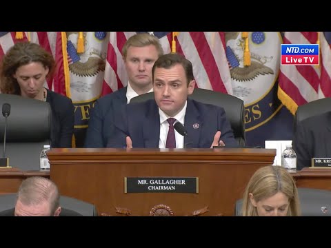LIVE: House Select Committee on CCP Holds Hearing on ‘Growing Peril for American Companies in China’