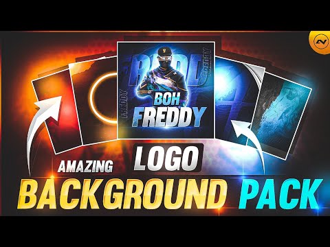 🟡 Amazing Logo Background Pack ! | Free Fire Most usefull Background pack 🔵