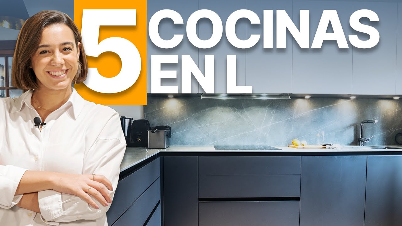 5 L-Shaped Kitchen Designs That Combine Elegance and Style | Linea 3 Cocinas