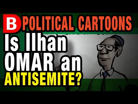 Congress denounces Ilhan Omar's critiques of AIPAC and Israel as "anitisemitic" (a cartoon)