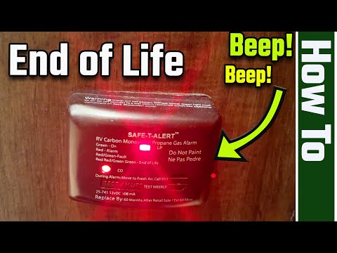 Safe T Alert Alarm Propane Carbon Monoxide replacement DIY (RV Living)