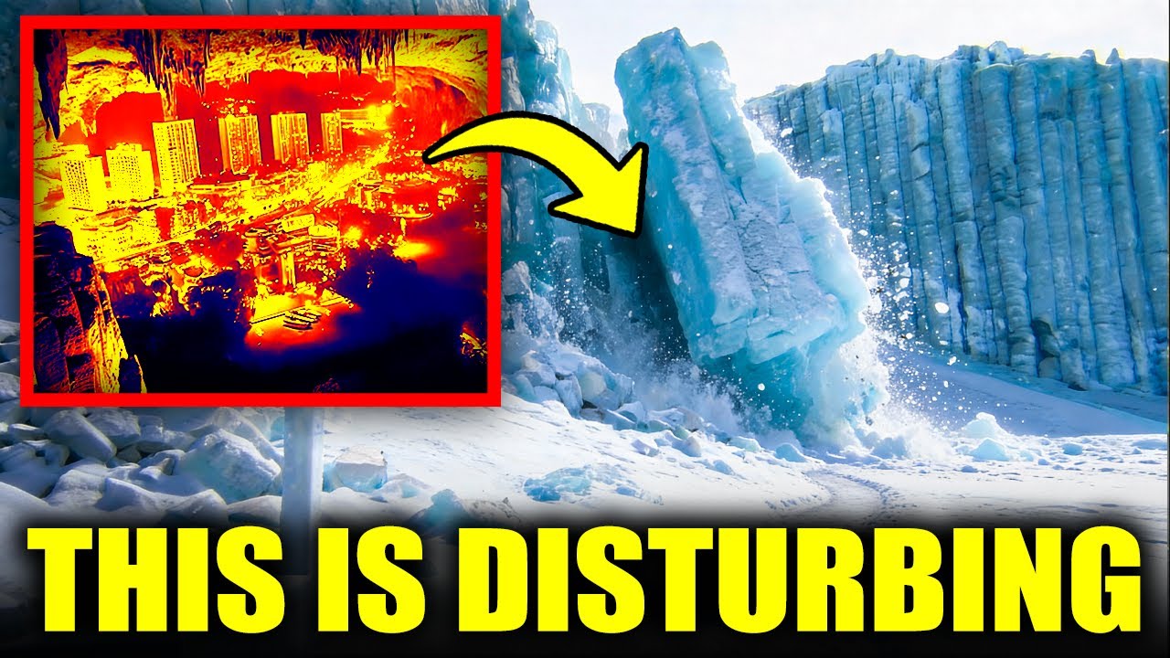 The Ice Wall Collapse Revealed a Hidden World — And What Scientists Found Shocked The World