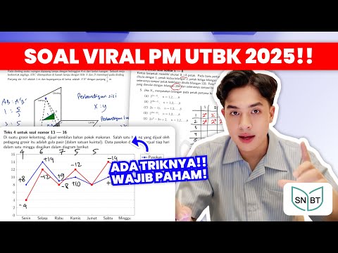 DISCUSS VIRAL UTBK 2025 MATHEMATICAL REASONING QUESTIONS! THERE'S A TRICK HERE!! | MANTAPPU ACADEMY