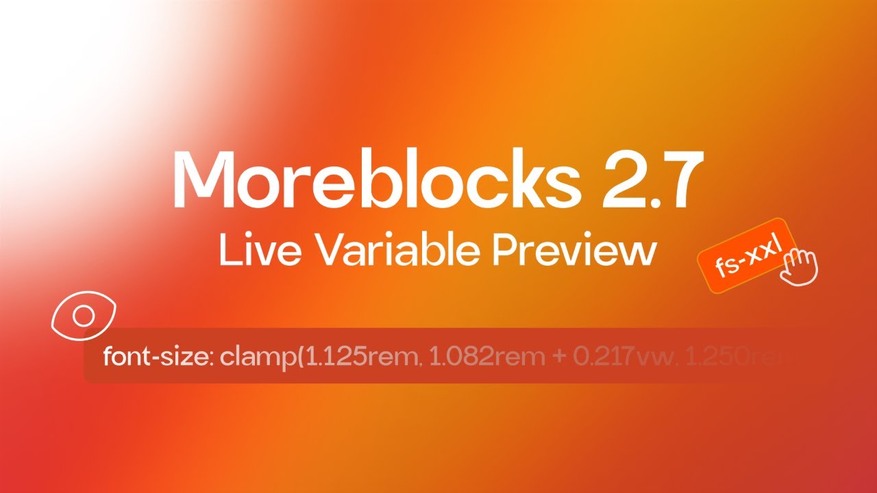 Moreblocks V2.7 - Variable Live Preview Is Here