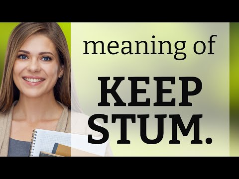 Mastering English Idioms: Unlock the Meaning of "Keep Stum"