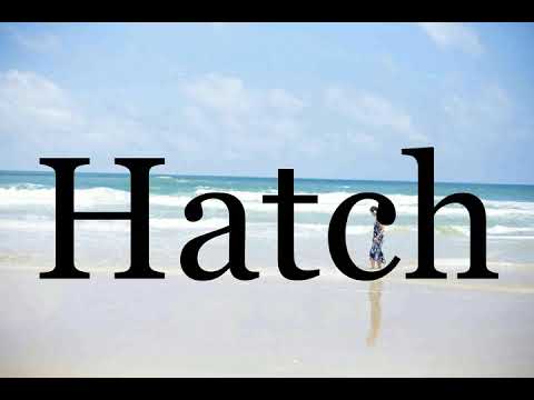 How To Pronounce Hatch🌈🌈🌈🌈🌈🌈Pronunciation Of Hatch