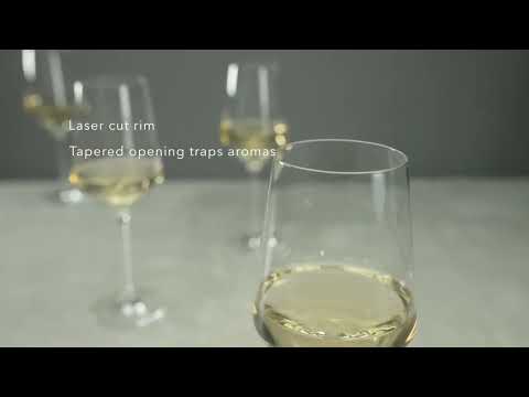 Schott Zwiesel Tritan Crystal Glass Pure Barware Collection Stemless Burgundy Red Wine Glass,