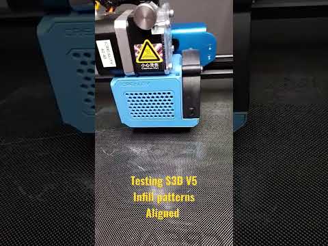 Aligned infill pattern in Simplify3D V5