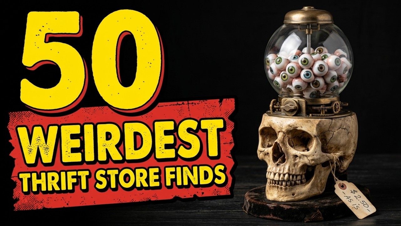 50 Deeply Disturbing Thrift Store Finds - Do Not Buy These!