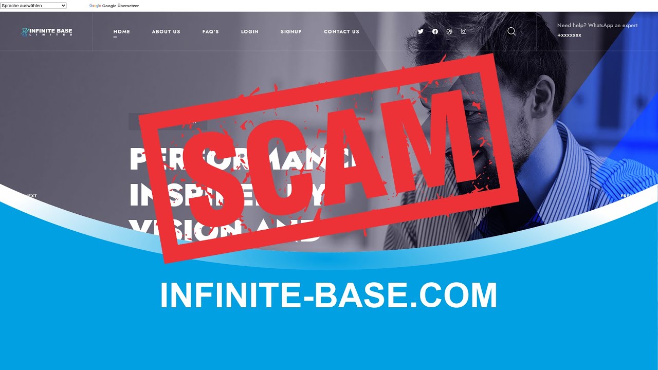 Infinite-base.com SCAM