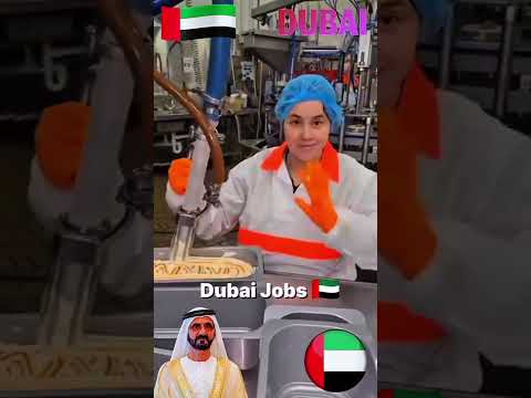 Ice cream packing helper job in Dubai. Career in Dubai. Work in Dubai #jobindubai #jobs #career