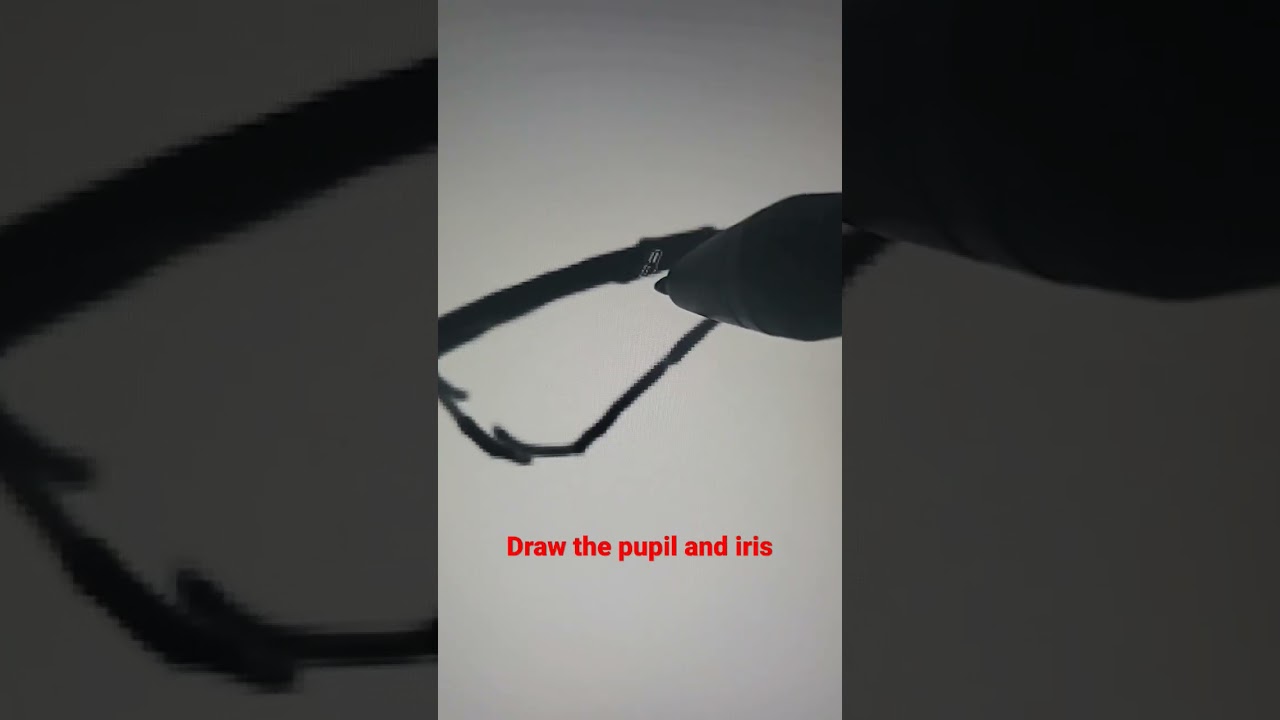 how to draw a warrior cat eye #shorts #warriors