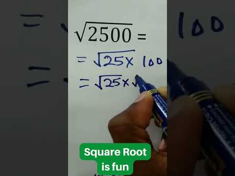 SQUARE ROOT IS FUN!!! 🤩🤩🤩 #arithmetictricks #shorts #mathtricks #mathsscam #tipsandtricks