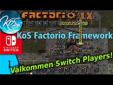 Steam Community :: Video :: KoS Factorio Framework 1 - WELCOME NINTENDO SWITCH PLAYERS! - Tips ...