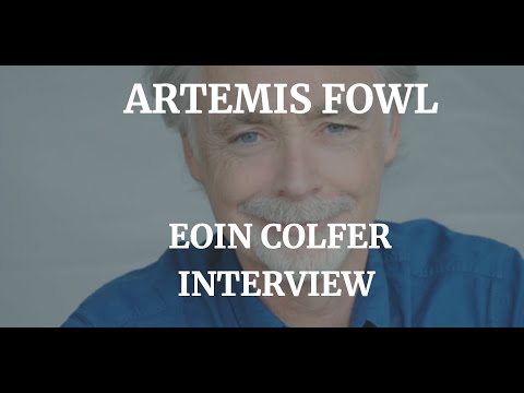 ARTEMIS FOWL - EOIN COLFER INTERVIEW ( 2020)