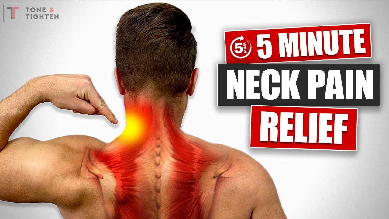 FAST Neck Pain Relief! [5-Minute Follow-Along Stretches]