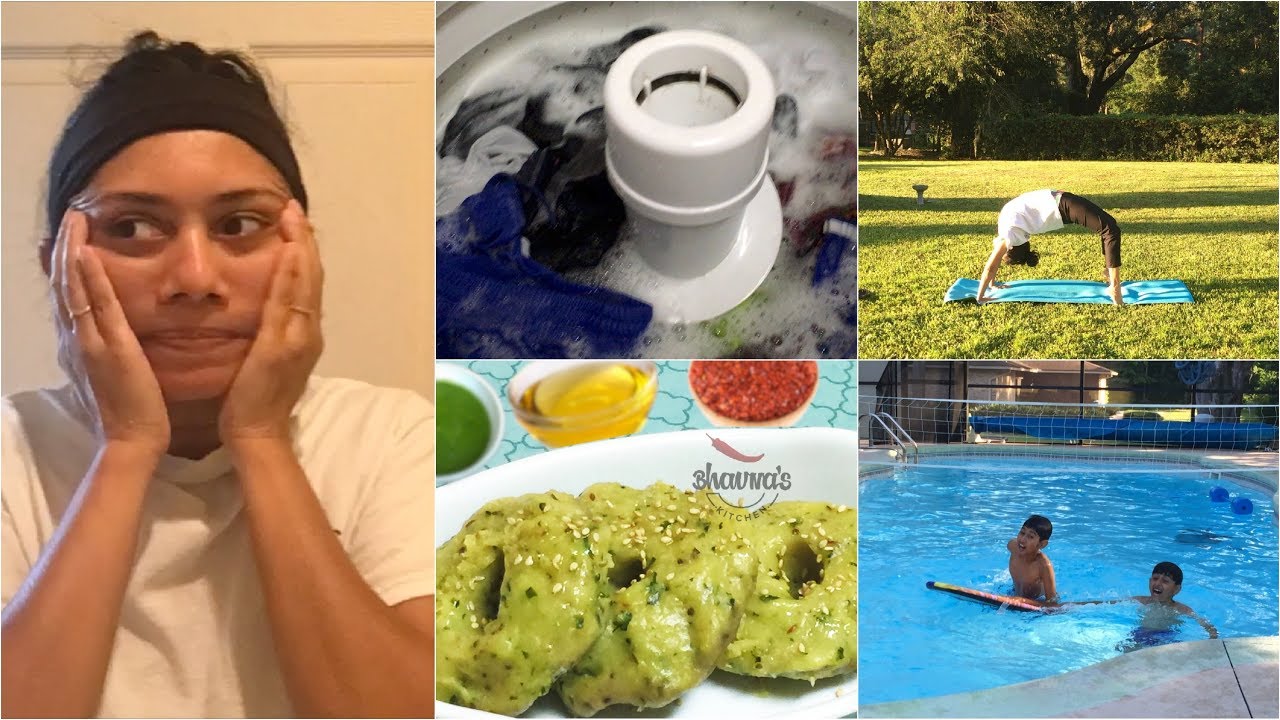 Saturday Morning Routine Vlog for Fitness, Breakfast, Beauty & Chores,| Bhavna's Kitchen