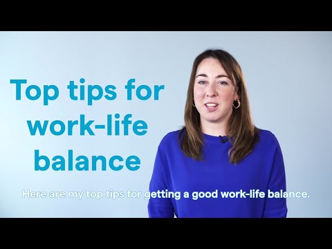 Work life balance and mental health