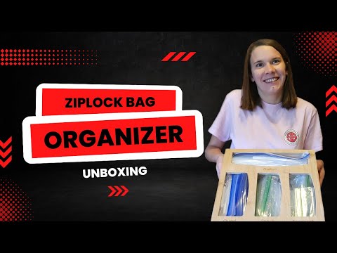 Ziplock Bag Organizer Unboxing And Review From PRIME DAY!