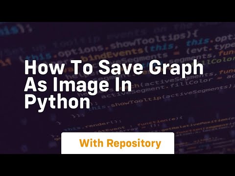 how to save graph as image in python