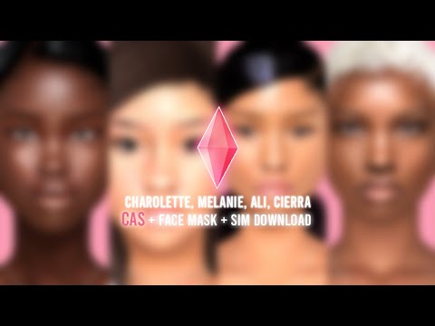fleshsims | Creating Sims With The Face Masks I Made! + Download to Skin & Sims ♥