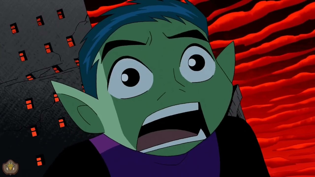 Beast Boy vs Nega Beast Boy