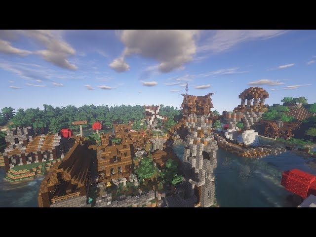 Epic Survival City Showcase! [DOWNLOAD] Minecraft Map