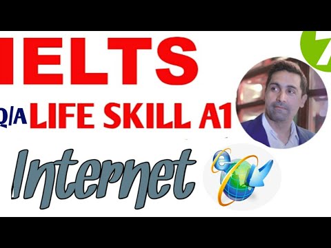 Internet | IELTS A1 life skills question & answer | Internet conversation Topic | A1