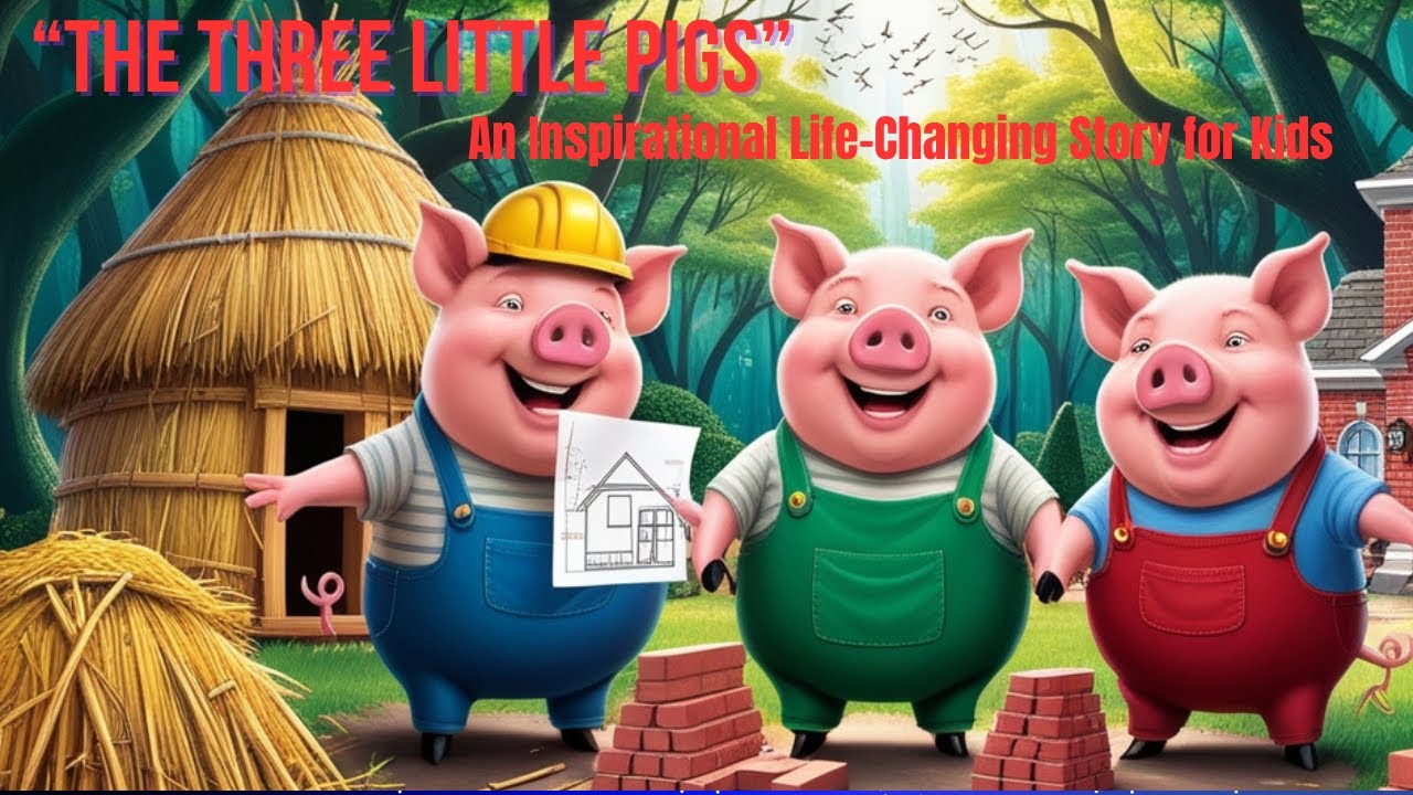 The Three Little Pigs: An Inspirational Life-Changing Story for Kids