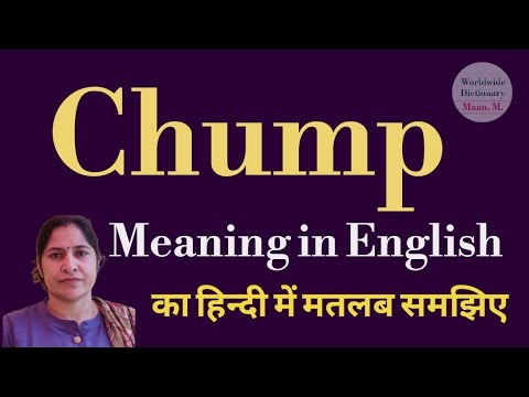 chump meaning l meaning of chump l chump ka Hindi mein kya matlab hota hai l vocabulary